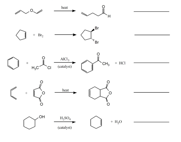 Solved heat (catalyst) AlCl3 heat (catalyst) | Chegg.com