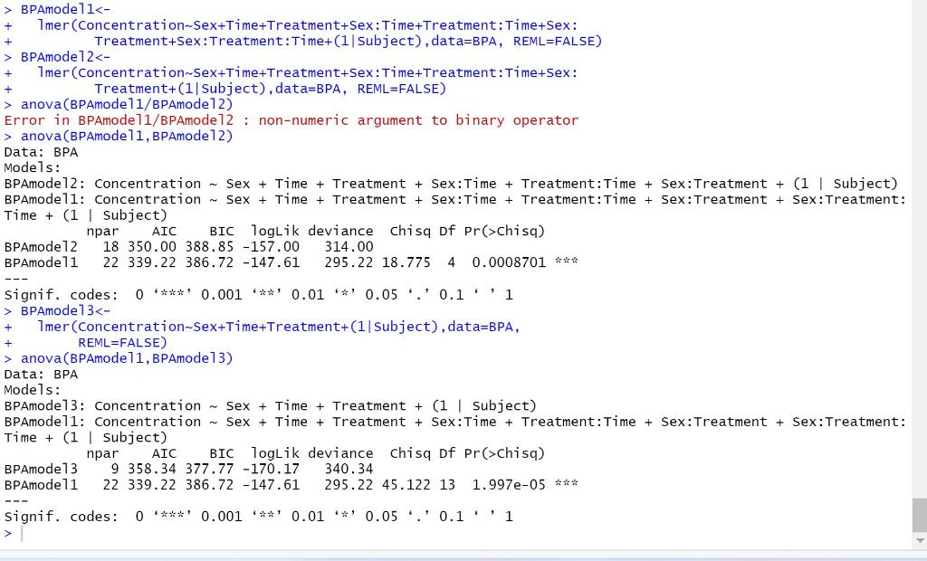 a) Should we keep the interaction terms in the | Chegg.com