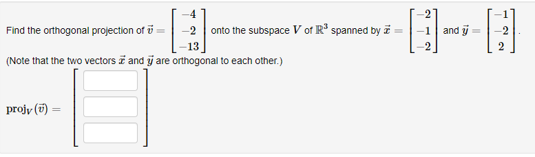 Solved Find a nonzero vector x perpendicular to the vectors | Chegg.com