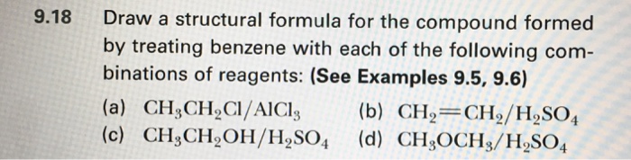 Solved 9.18 Draw a structural formula for the compound | Chegg.com