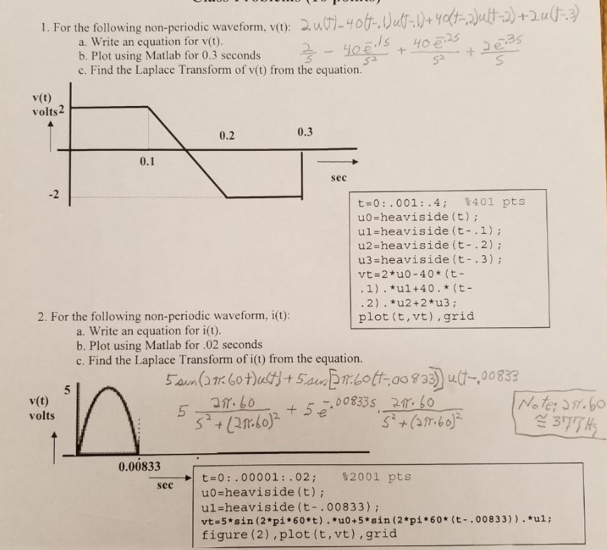 Solved Analog Signal Processing & Filter Design Please | Chegg.com