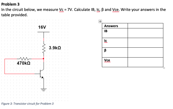 Solved Problem 1 In the circuit show below (Fig. 1), B = | Chegg.com
