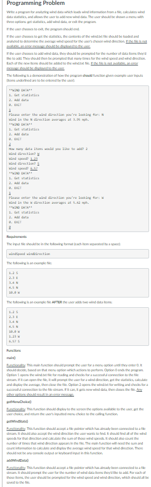 Solved Code in C | Chegg.com