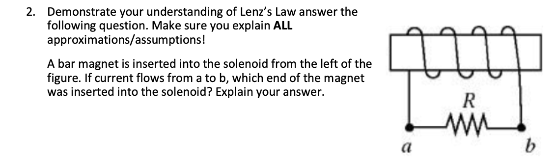 Solved For questions 3 - 5 use the figure of two solenoids | Chegg.com