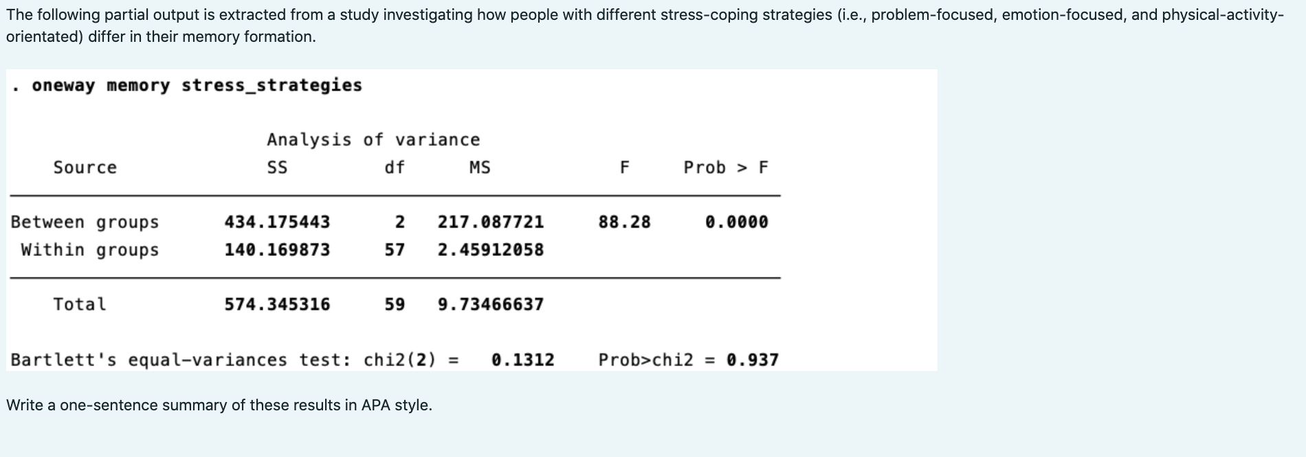Solved The Following Partial Output Is Extracted From A 