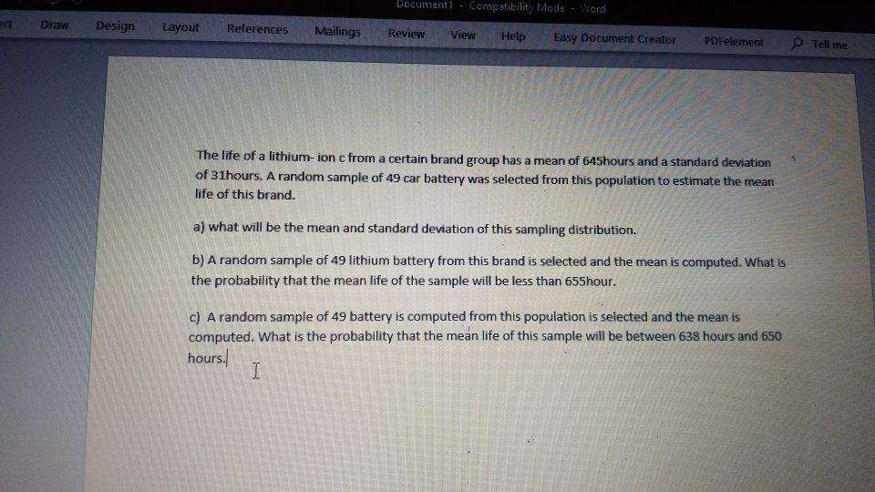 Solved Documenti Compatibility Mode Word Ert Draw Design