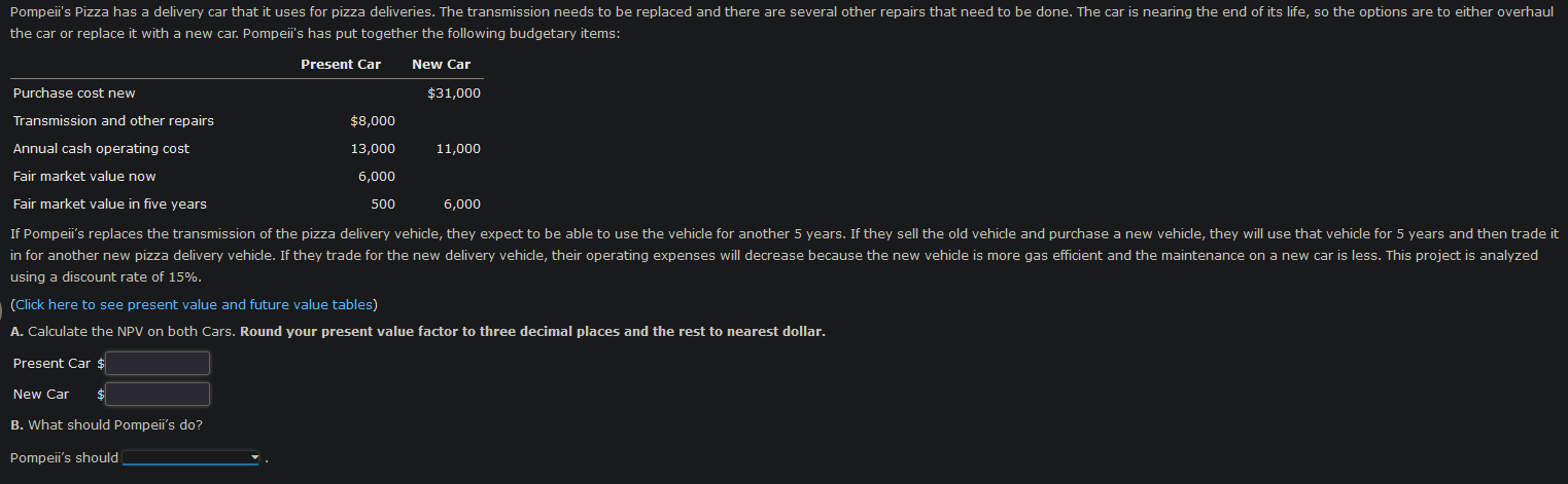 Solved A. Calculate the internal rate of return on both | Chegg.com