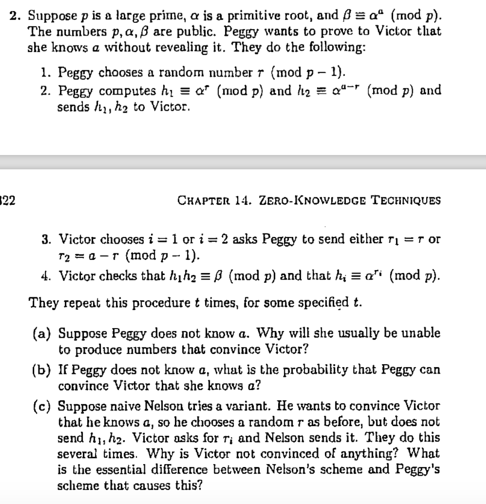 2. Suppose p is a large prime, a is a primitive root, | Chegg.com