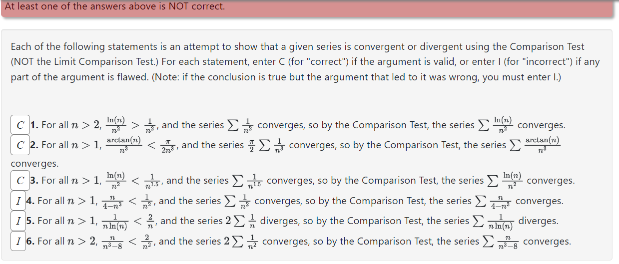 Solved Each of the following statements is an attempt to | Chegg.com