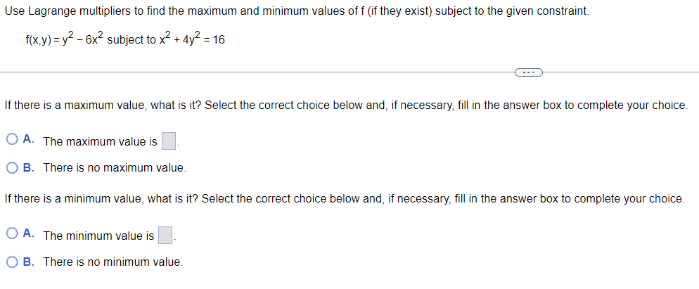 Solved Use Lagrange multipliers to find the maximum and | Chegg.com
