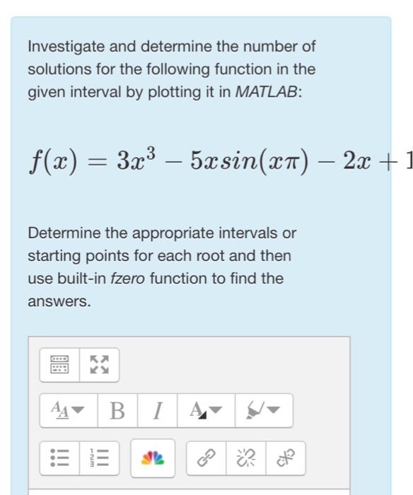 Solved Investigate and determine the number of solutions for | Chegg.com
