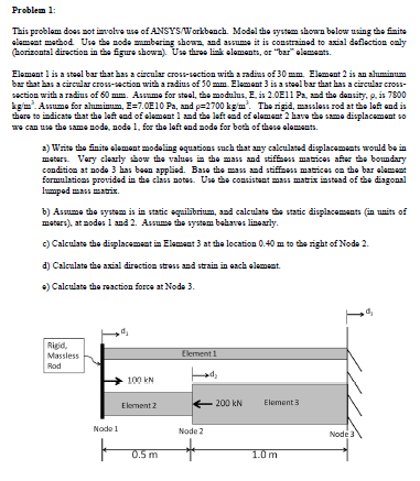 Solved Problem 1 This problem doas oiols u of | Chegg.com