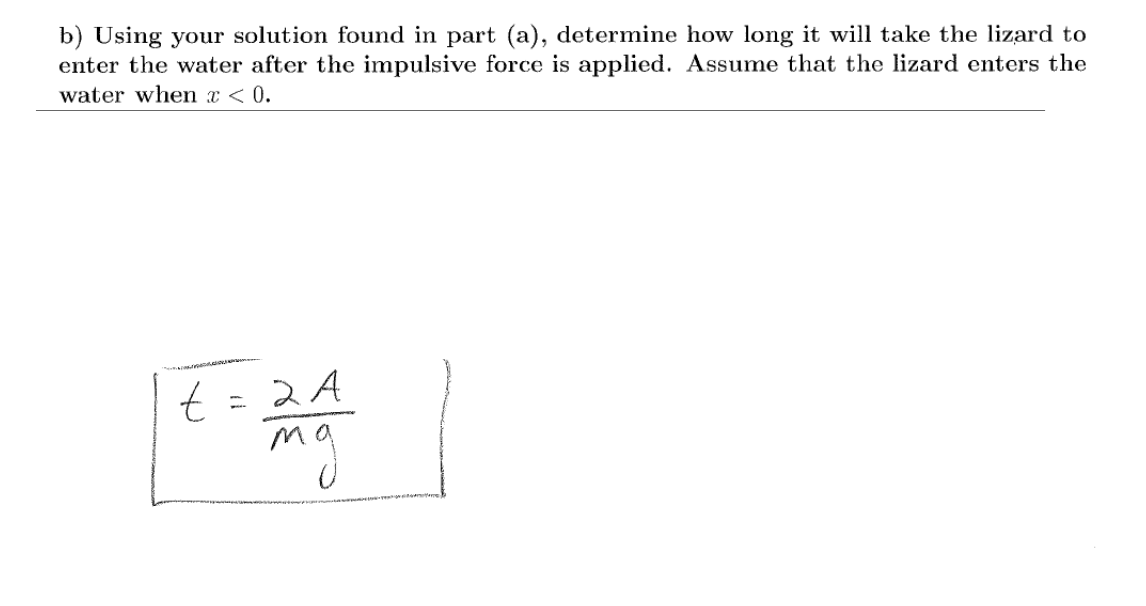 Solved Problem 1. Jesus Christ Lizard[30 pts] The common | Chegg.com