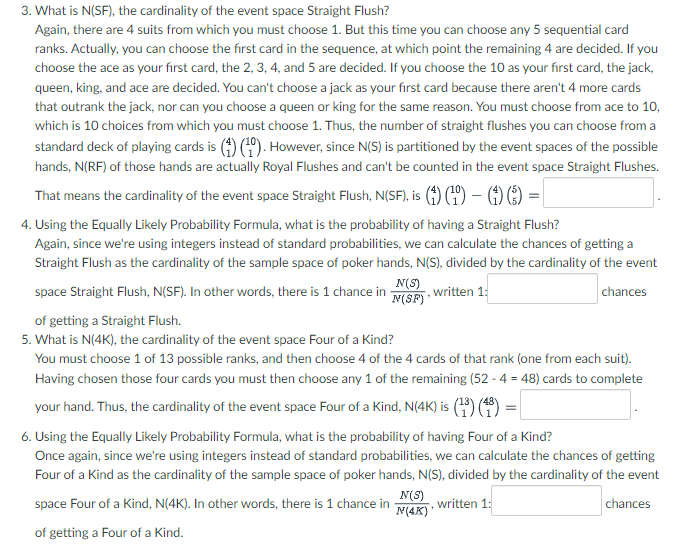 Solved Round all answers to the nearest integer. A hand of | Chegg.com