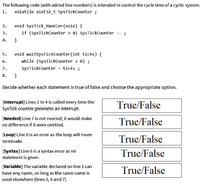 Solved The following code (with added line numbers) is | Chegg.com