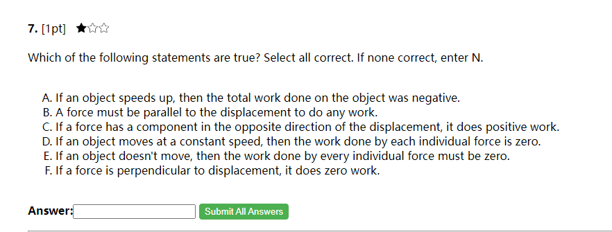 Solved Which of the following statements are true? Select | Chegg.com