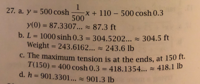 27. Power Line Problem: An electrical power line 3 to | Chegg.com
