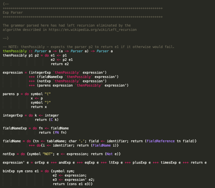 SQL Concrete Syntax First - a few notational | Chegg.com