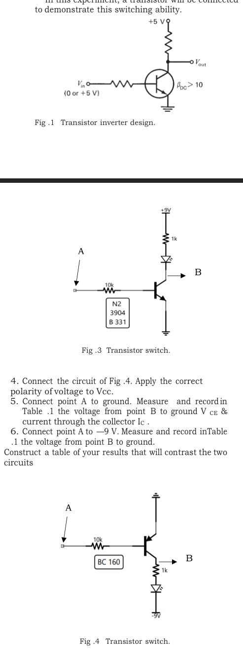 [Solved]: In the prior circuits, what voltage level would a