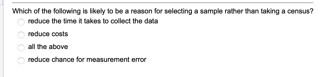 Which of the following is likely to be a reason for | Chegg.com