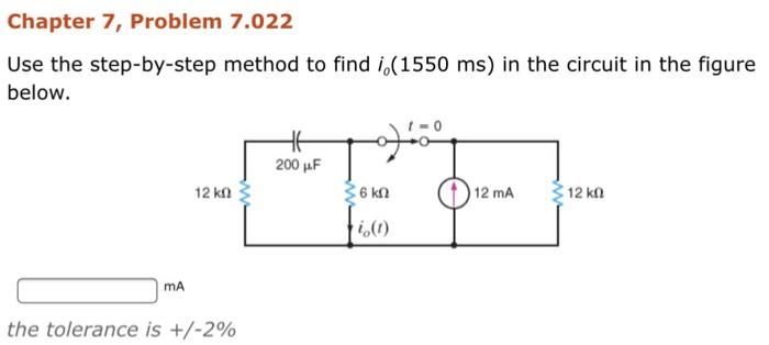 Solved Chapter 7, Problem 7.021 Use the step-by-step method | Chegg.com