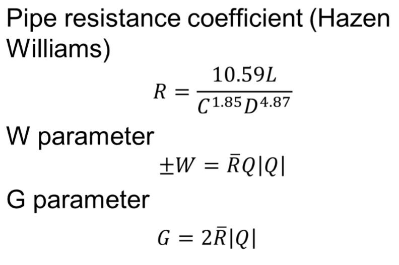 For the pipe network in Figure 1, the flow | Chegg.com