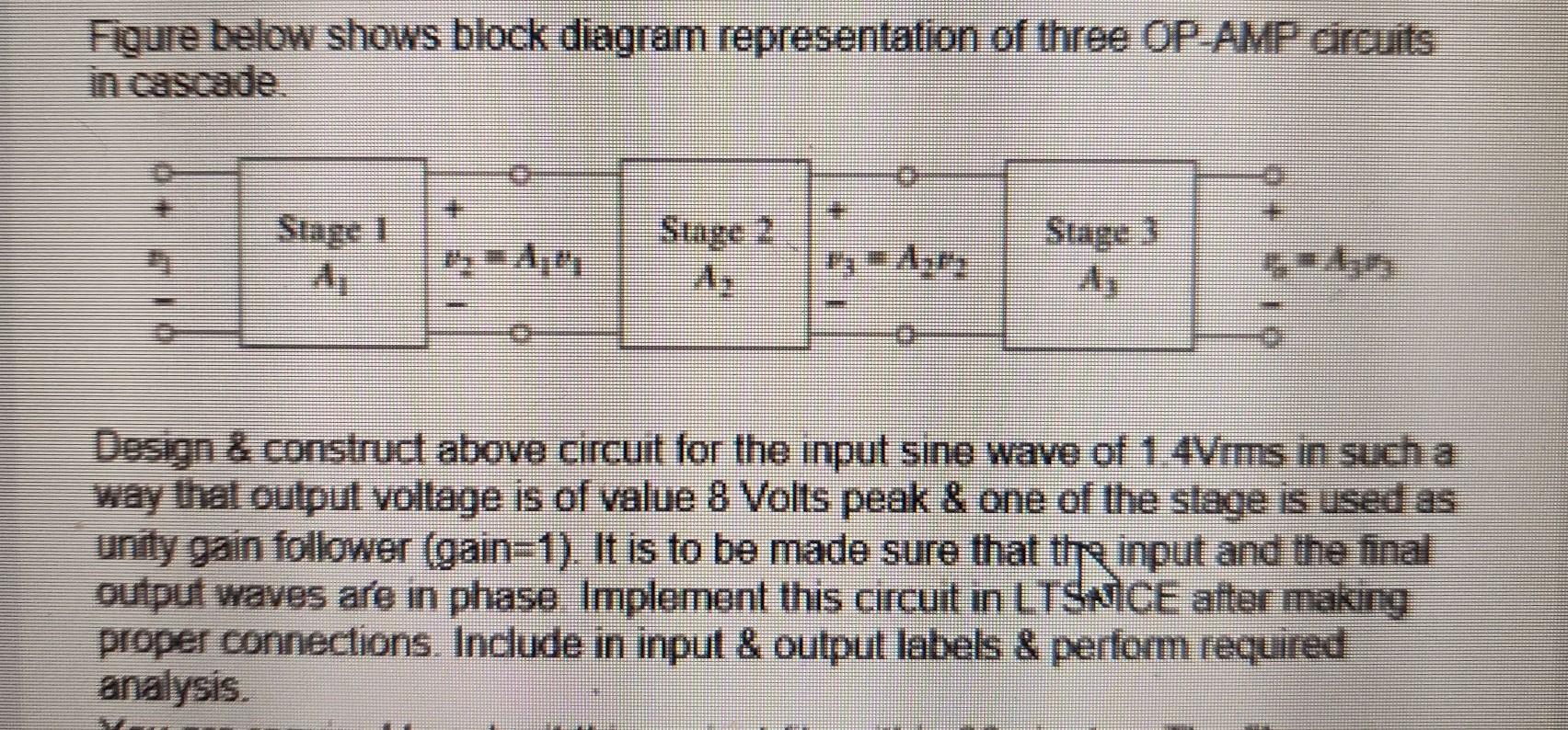 Solved Figure below shows block diagram representation of | Chegg.com