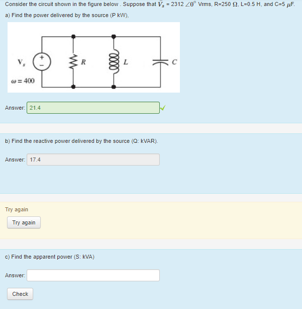Solved Consider the circuit shown in the figure below. | Chegg.com