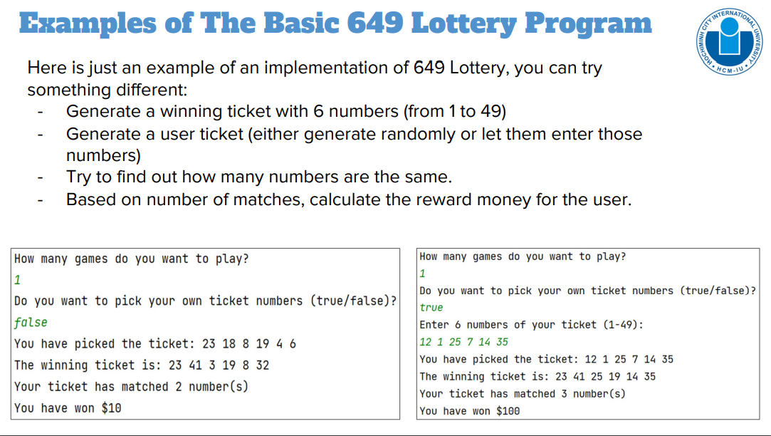 Solved - A lottery ticket is $4. - A ticket having 6 | Chegg.com