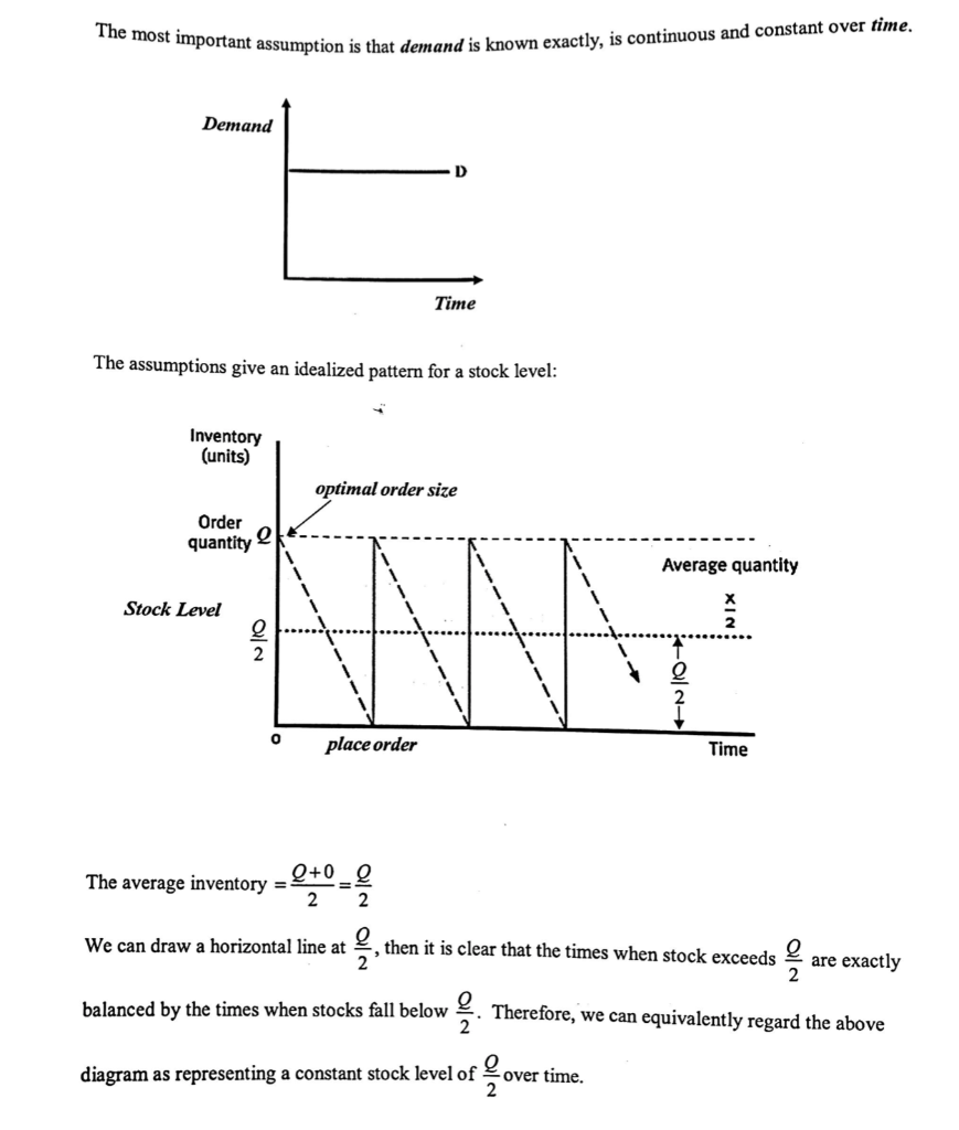 Solved INVENTORY CONTROL - EOQ, BOQ AND EBQ MULTIPLE | Chegg.com