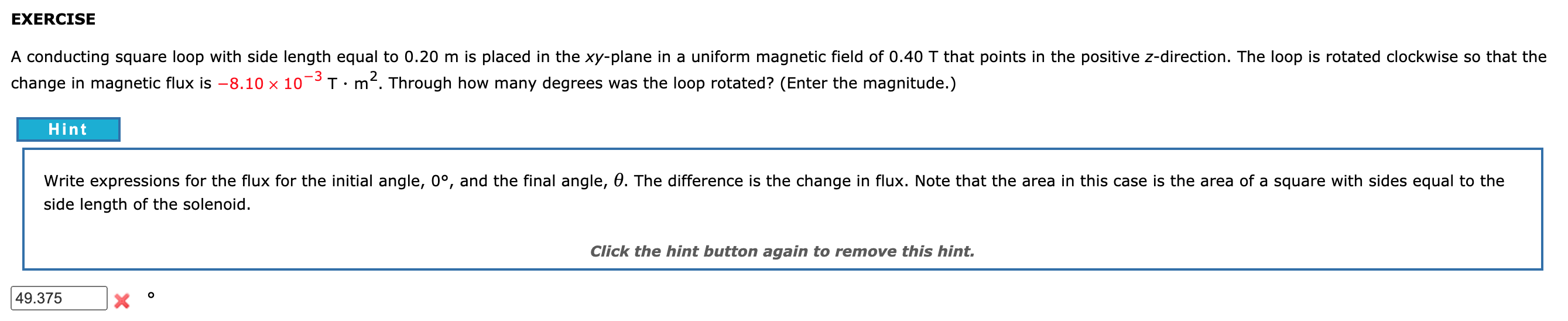 Solved A conducting square loop with side length equal to | Chegg.com