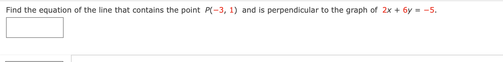 Solved Find the equation of the line that contains the point | Chegg.com