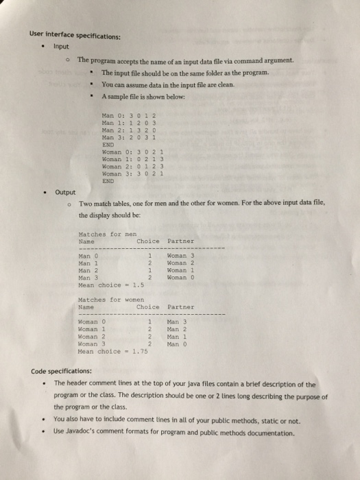 Solved Stable Marriage Problem Objectives: Practice | Chegg.com