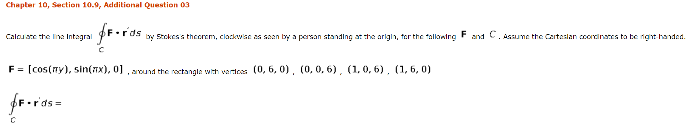 Solved Chapter 10, Section 10.9, Additional Question 03 | Chegg.com