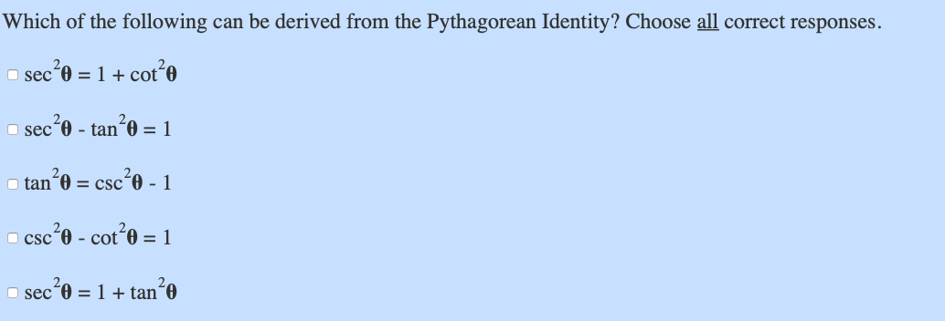 Solved Use a Pythagorean identity to find sin 0 given tan 0 | Chegg.com