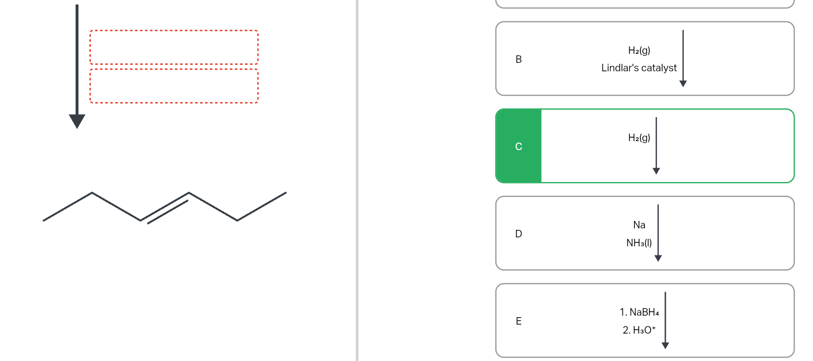 Solved CH3CH2CH2CH2Br Select to DrawA common alkyne starting | Chegg.com