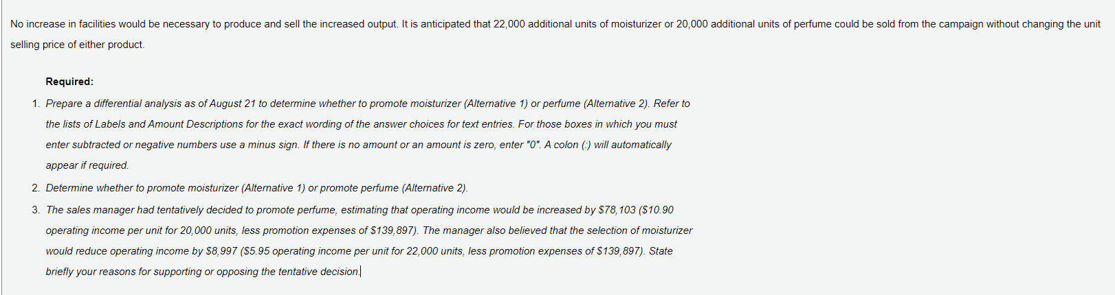 Solved activities. The following data have been assembled | Chegg.com