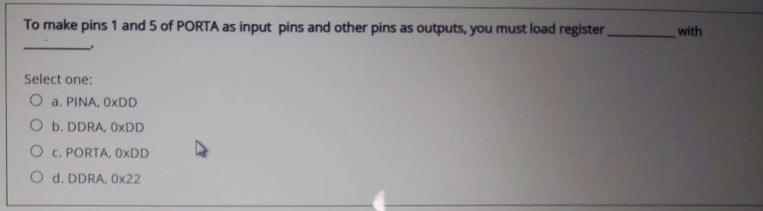 Solved Use LDS instead of IN for the following instruction: | Chegg.com