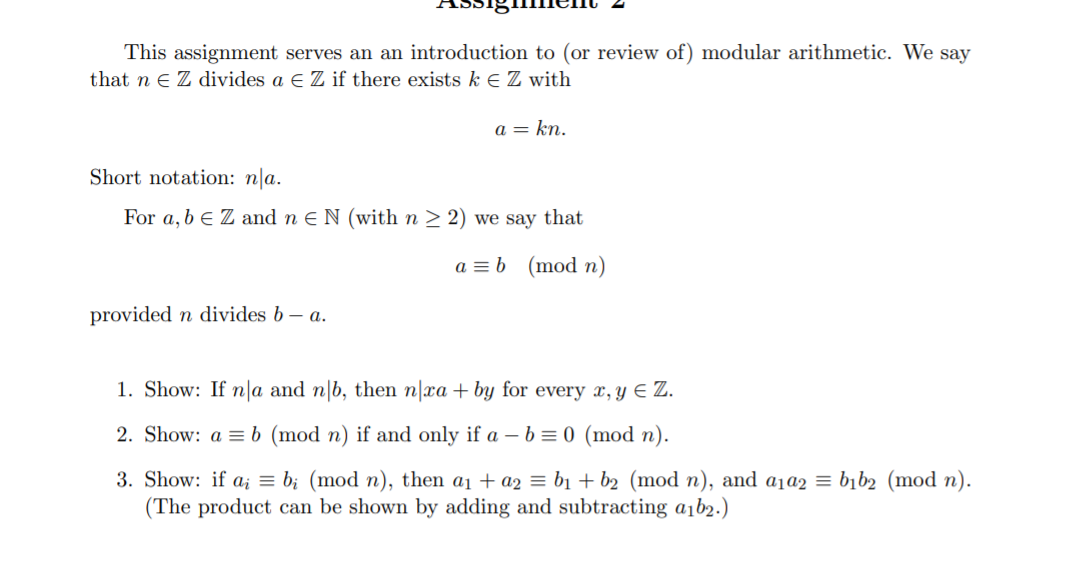 Solved This assignment serves an an introduction to (or | Chegg.com