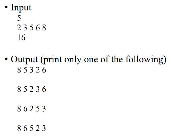 Solved . . Problem: Build max heap. Given n, if there exists | Chegg.com