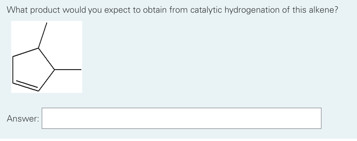 Solved What product would you expect to obtain from | Chegg.com