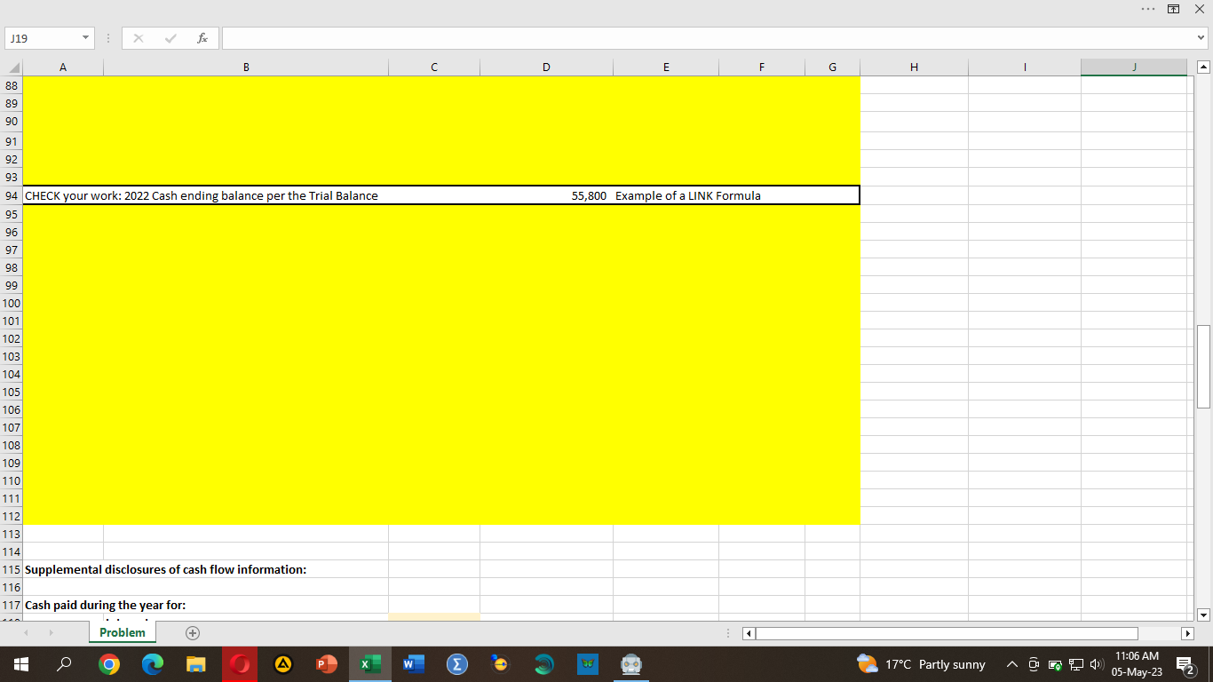 Solved \begin{tabular}{|l|} \hlineJ19 \\ \hline 58 \\ \hline | Chegg.com