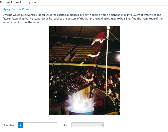 Solved Current Attempt in Progress Flying Circus of Physics | Chegg.com