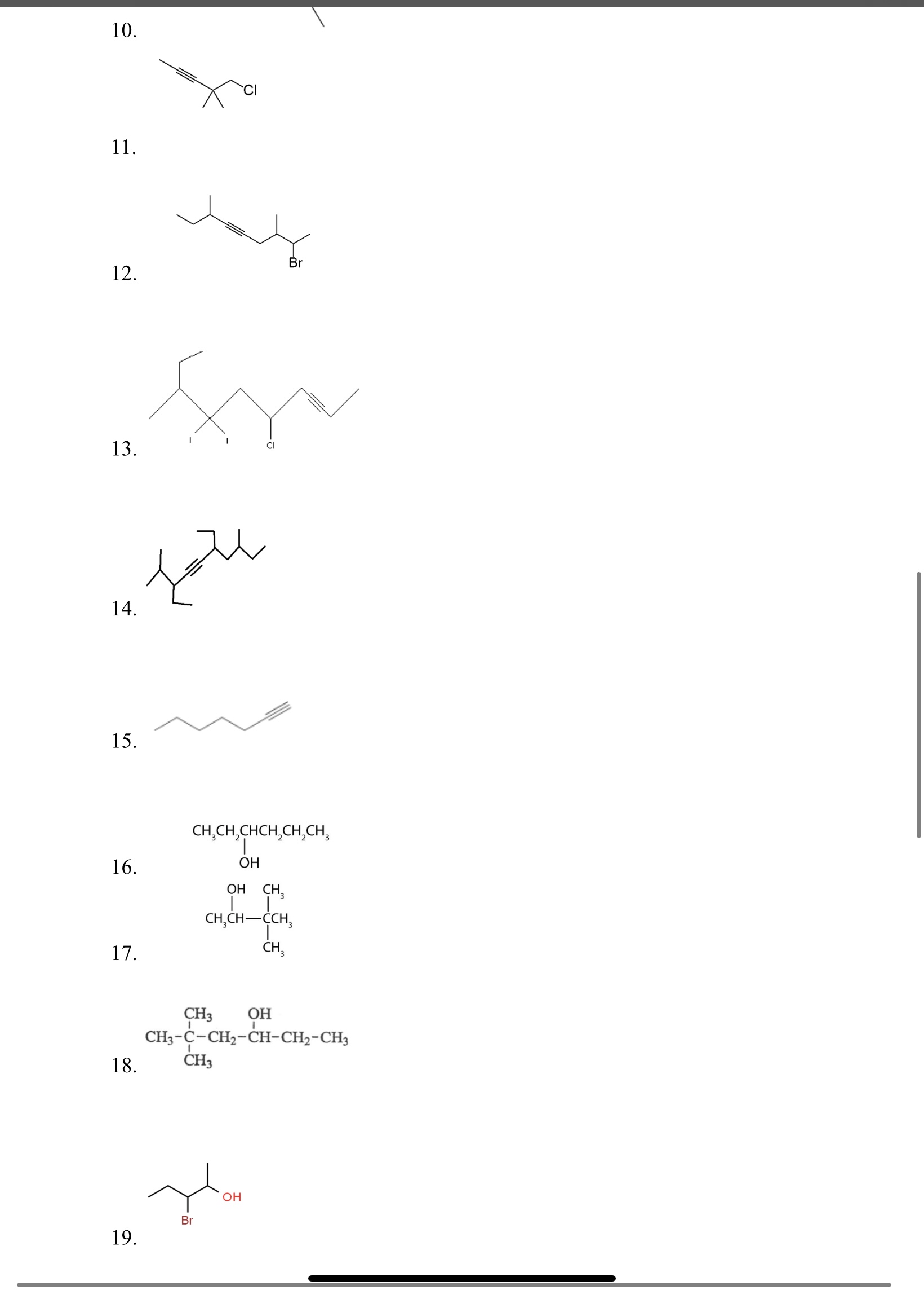 Solved find the iupac name | Chegg.com