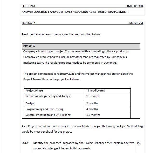 Solved Good day, This is based on a module called IT Project | Chegg.com