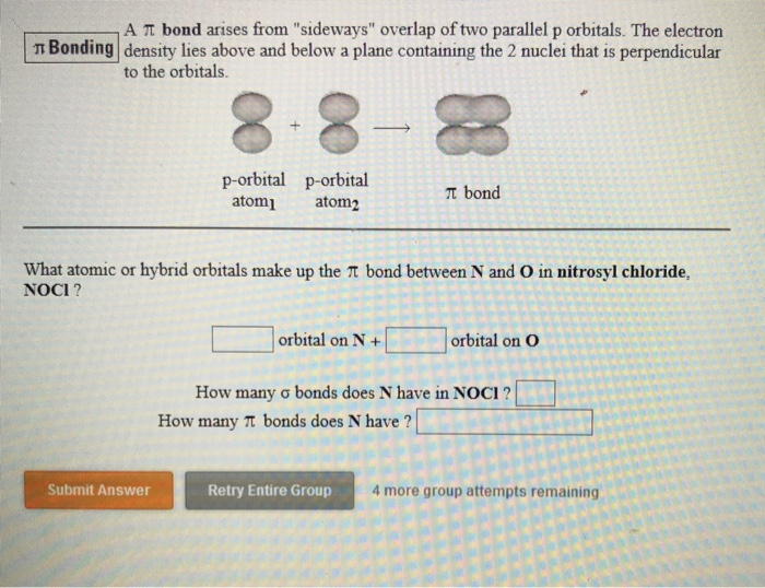 Solved A Tt bond arises from "sideways" overlap of two | Chegg.com