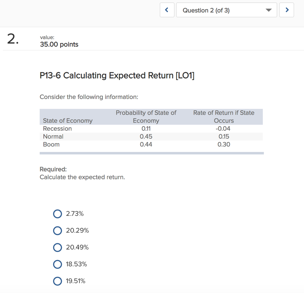 Solved Question 1 (of 3) 1. value: 30.00 points P13-2 | Chegg.com