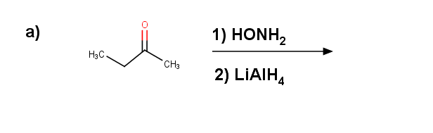 Solved CH2 1) HONH2 H3C "CH3 2) LIAIHA HBFA NaBH(OAC), H* | Chegg.com