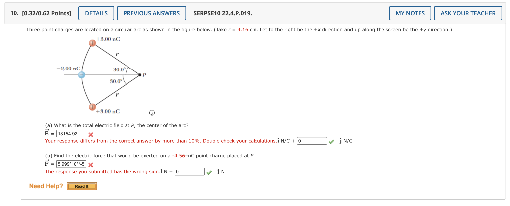 Solved 10. [0.32/0.62 Points] DETAILS PREVIOUS ANSWERS | Chegg.com