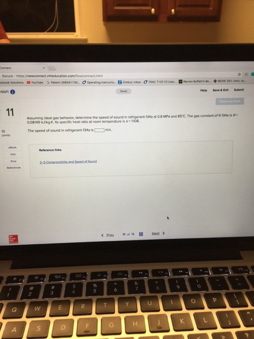 Solved Help Save&Exit Submit Assuming ideal gas behavior, | Chegg.com